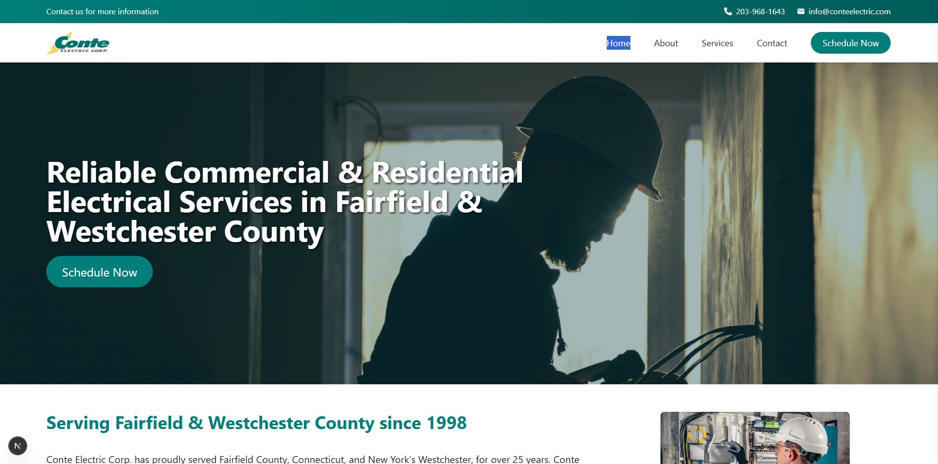 Conte Electric Corp - Licensed Electricians Westchester NY & Fairfield CT